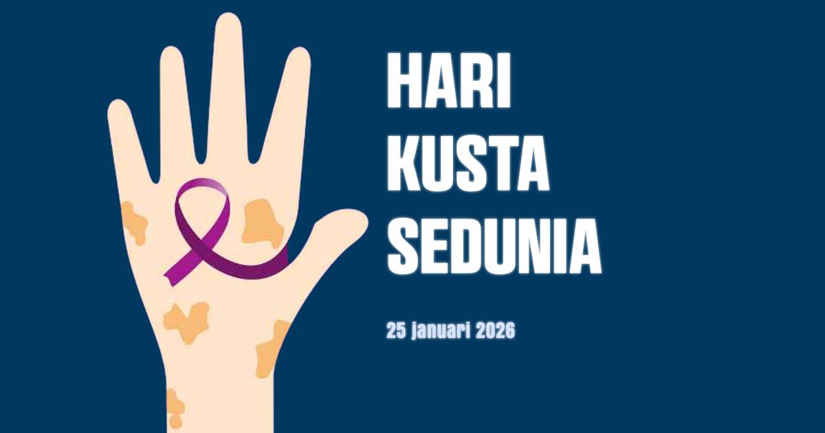 Hari Kusta Sedunia 25 Januari, Sejarah dan Tema 2026 – Malawapati